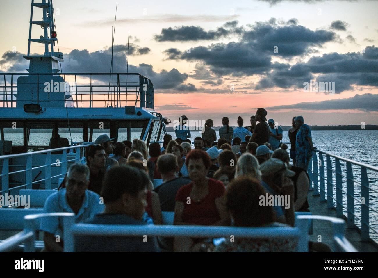Boat ride across the ocean hi-res stock photography and images - Alamy