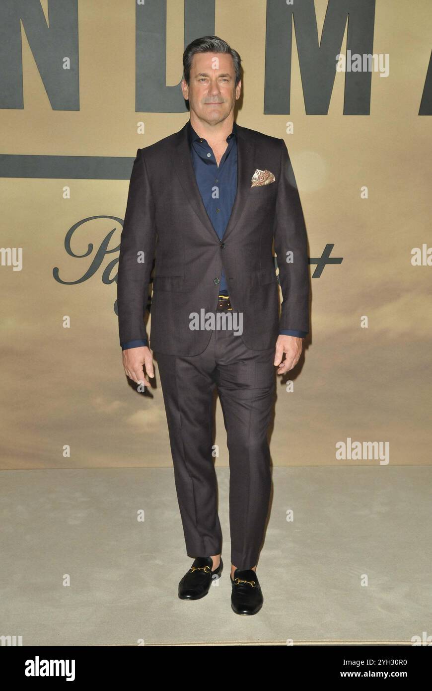 Jon Hamm at the "Landman" UK TV Paramount+ series premiere, Tate Modern ...