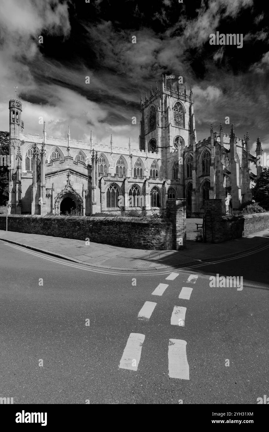 St Mary's Church, Beverley town, East Riding of Yorkshire, England, UK ...