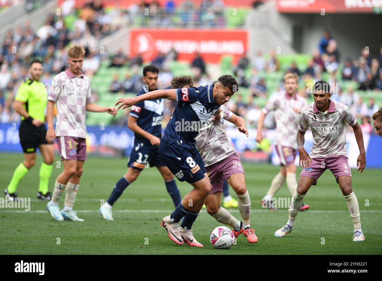 Australian football player zinedine machach hi-res stock photography ...