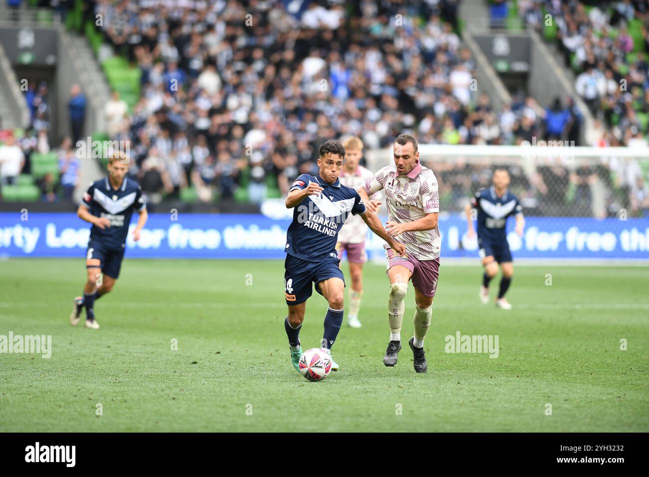 Australian soccer player alexander menelaou hi-res stock photography ...