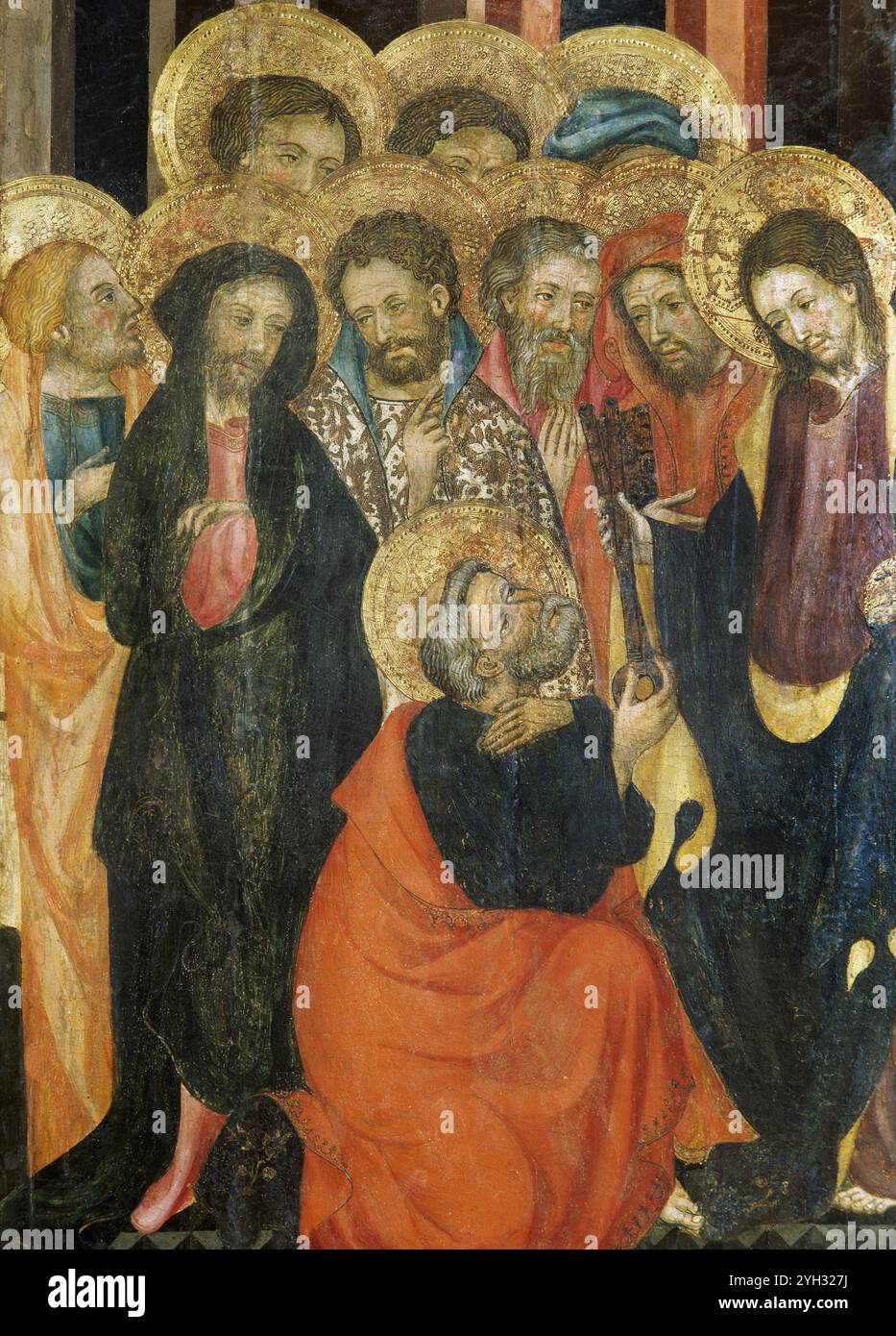 Jesus handing over keys apostle hi-res stock photography and images - Alamy