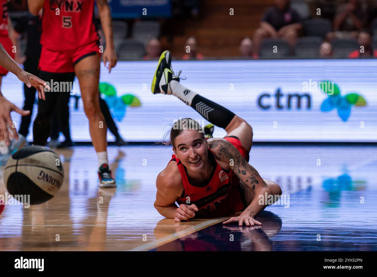 Adelaide, Australia, November 9th 2024: Anneli Maley (24 Perth Lynx ...