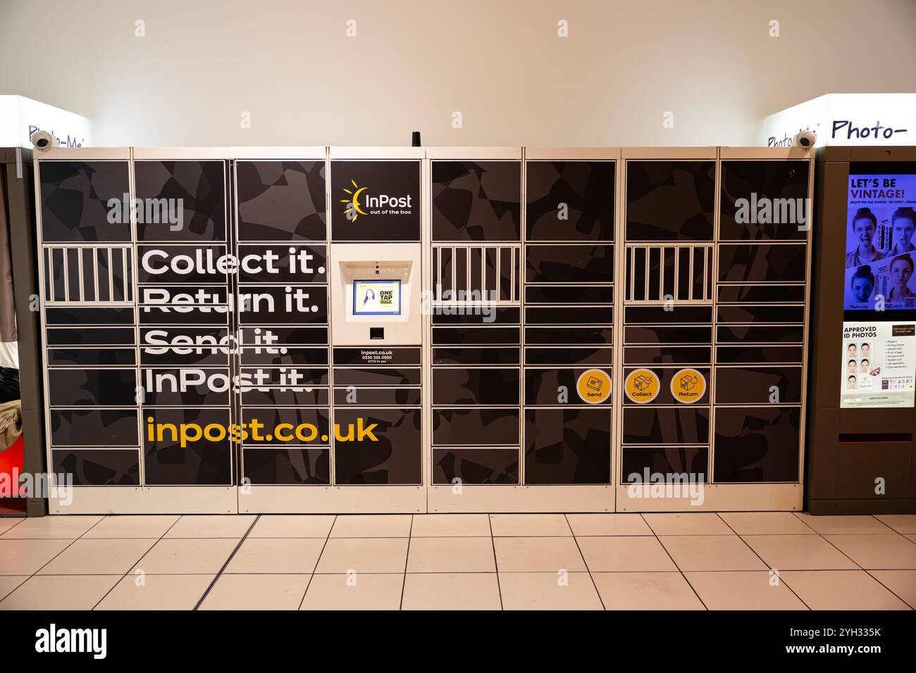 InPost Out of the Box, public self-service mailboxes designed for the ...