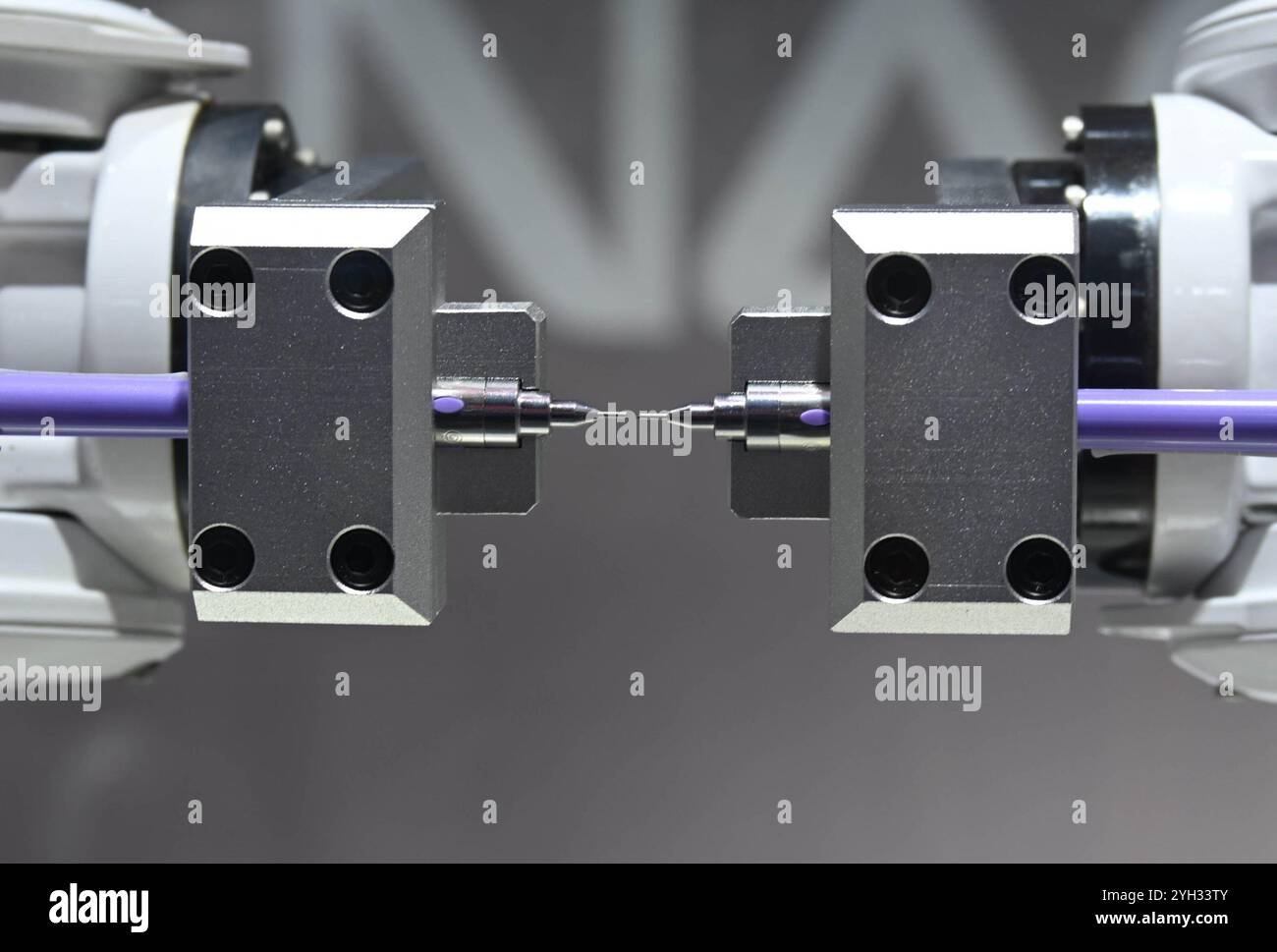Shanghai. 8th Nov, 2024. A probe robotic arm is pictured during the 7th ...