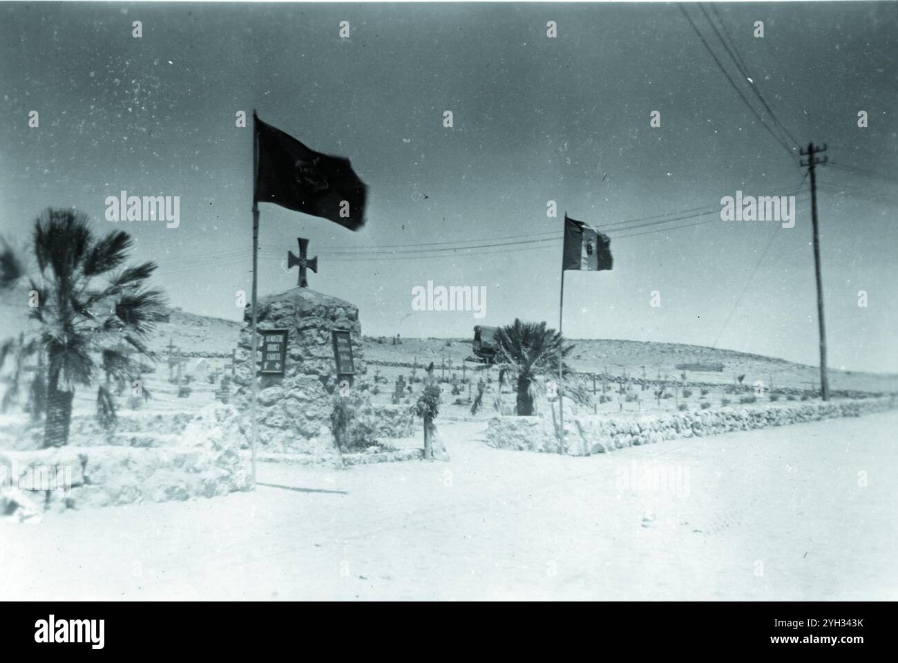 WW2 - second world war, Italian and German camp Near Derna, Libya, 1942 ...