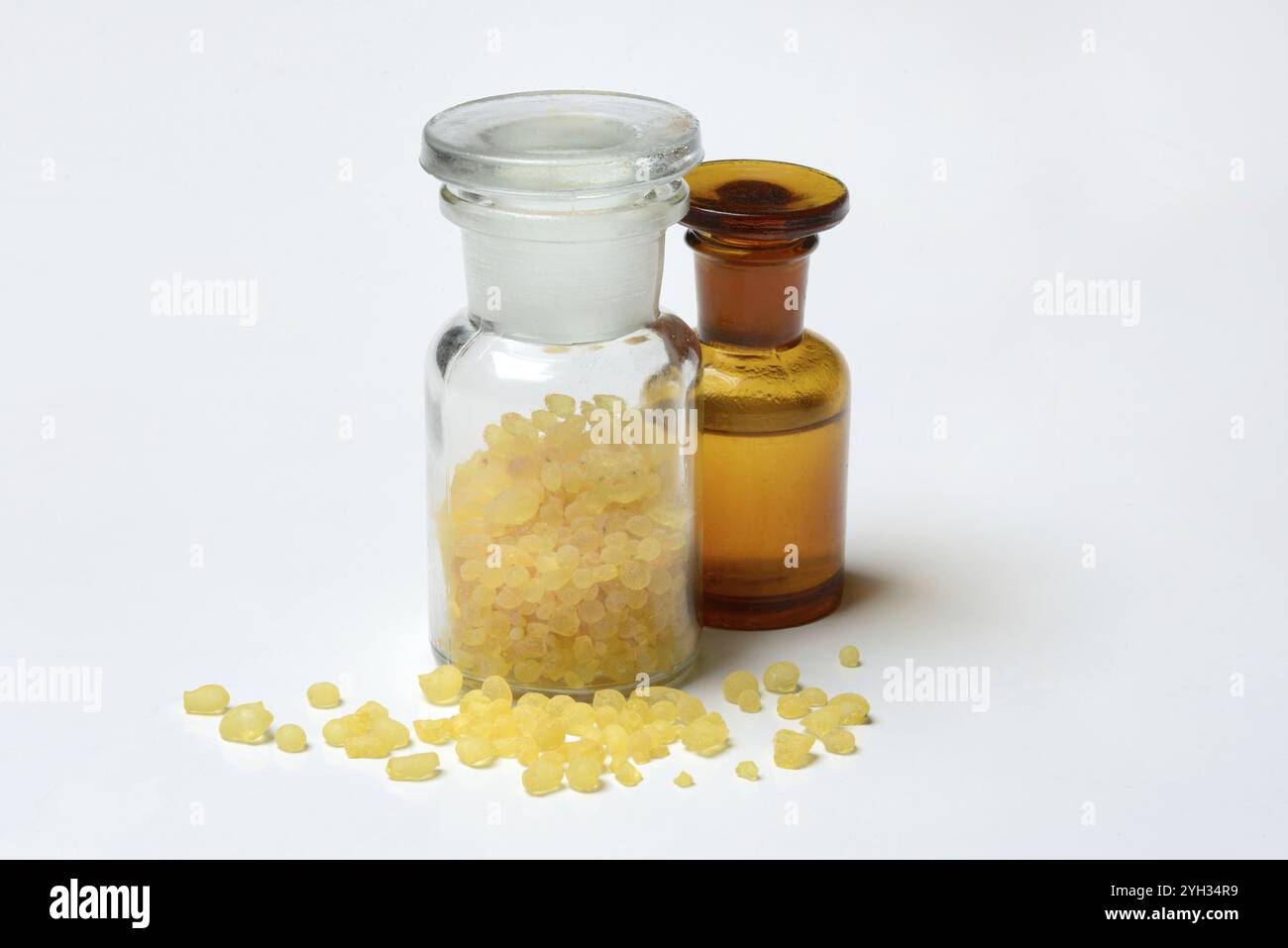 Mastic, resin from the mastic pistachio tree, Pistacia lentiscus ...