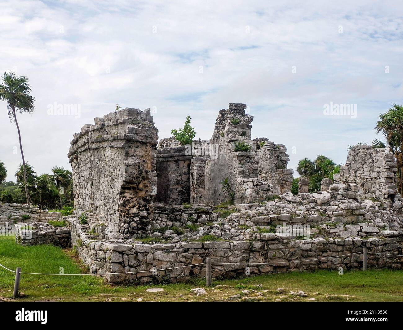 Tulum maya historical archeological site ruins yucatan mexico Stock ...