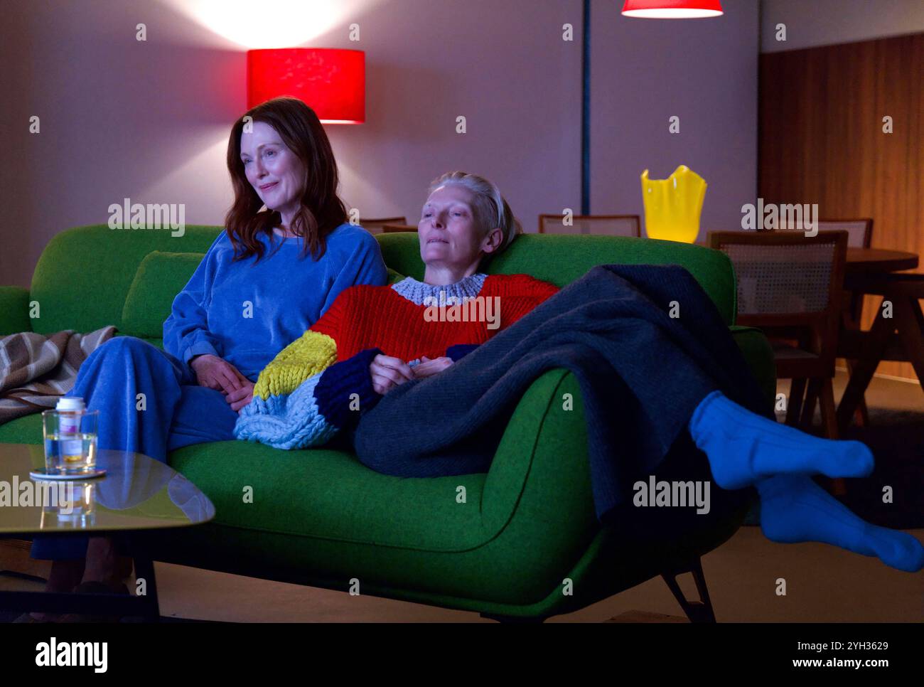 JULIANNE MOORE and TILDA SWINTON in THE ROOM NEXT DOOR (2024), directed ...