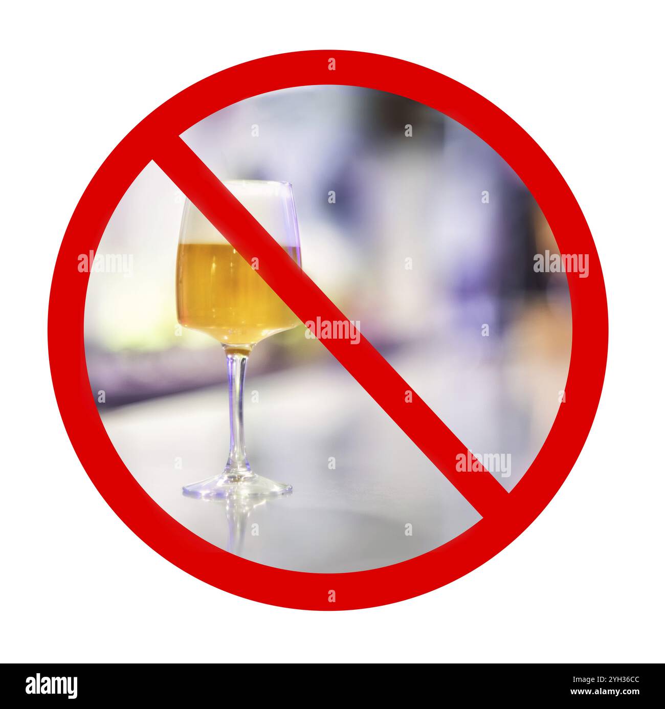 Alcohol prohibition signs hi-res stock photography and images - Alamy