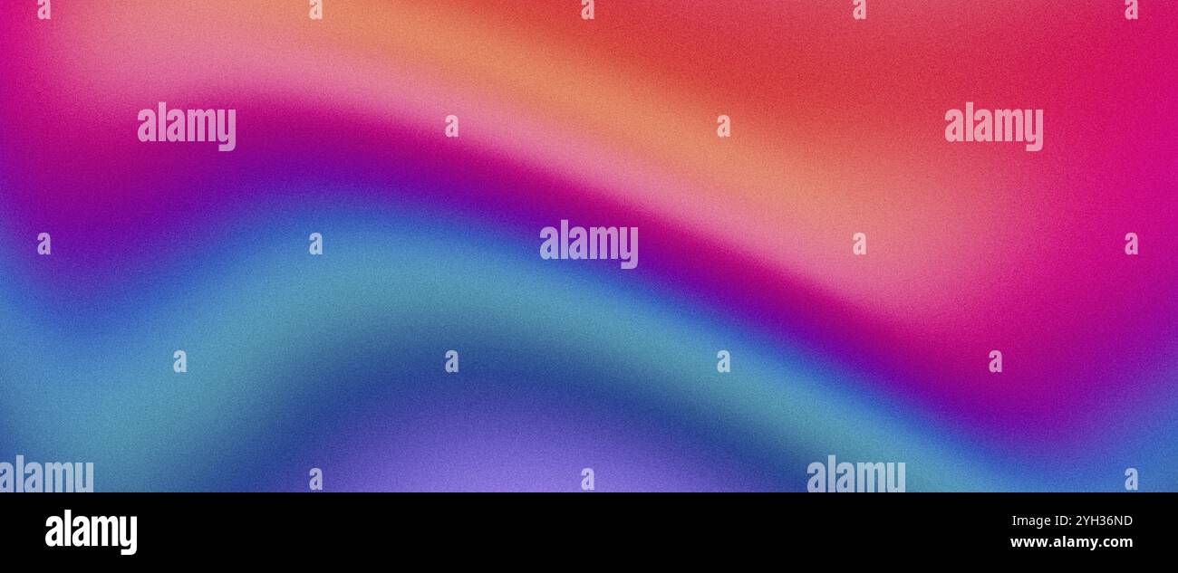 Orange blue purple color flow abstract background grainy texture effect ...