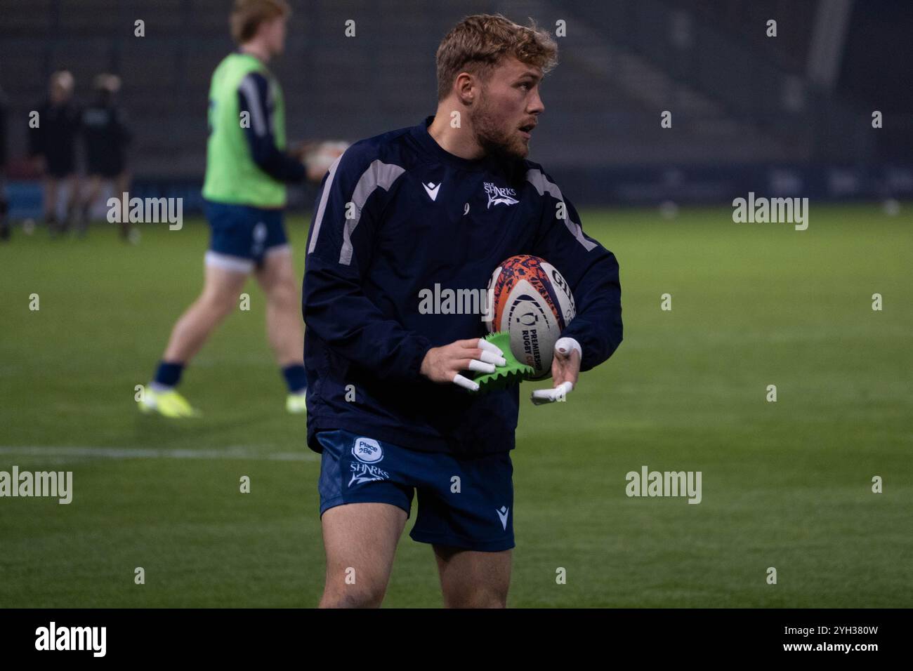 Sale Sharks vs Caldy RFC - Premiership Cup - Salford Community Stadium ...