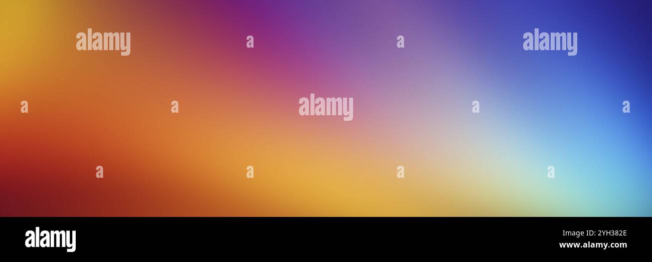 Red orange yellow purple blue gradient background wide web header ...