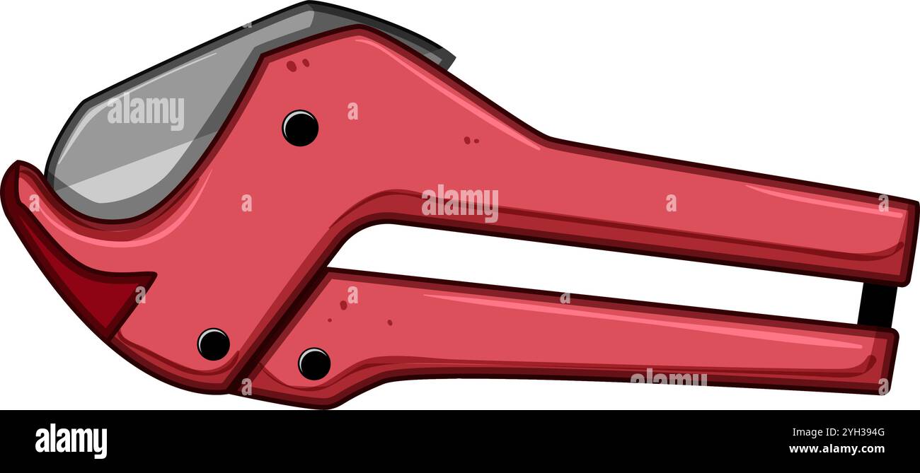 manual pipe cutter cartoon vector illustration Stock Vector Image & Art ...