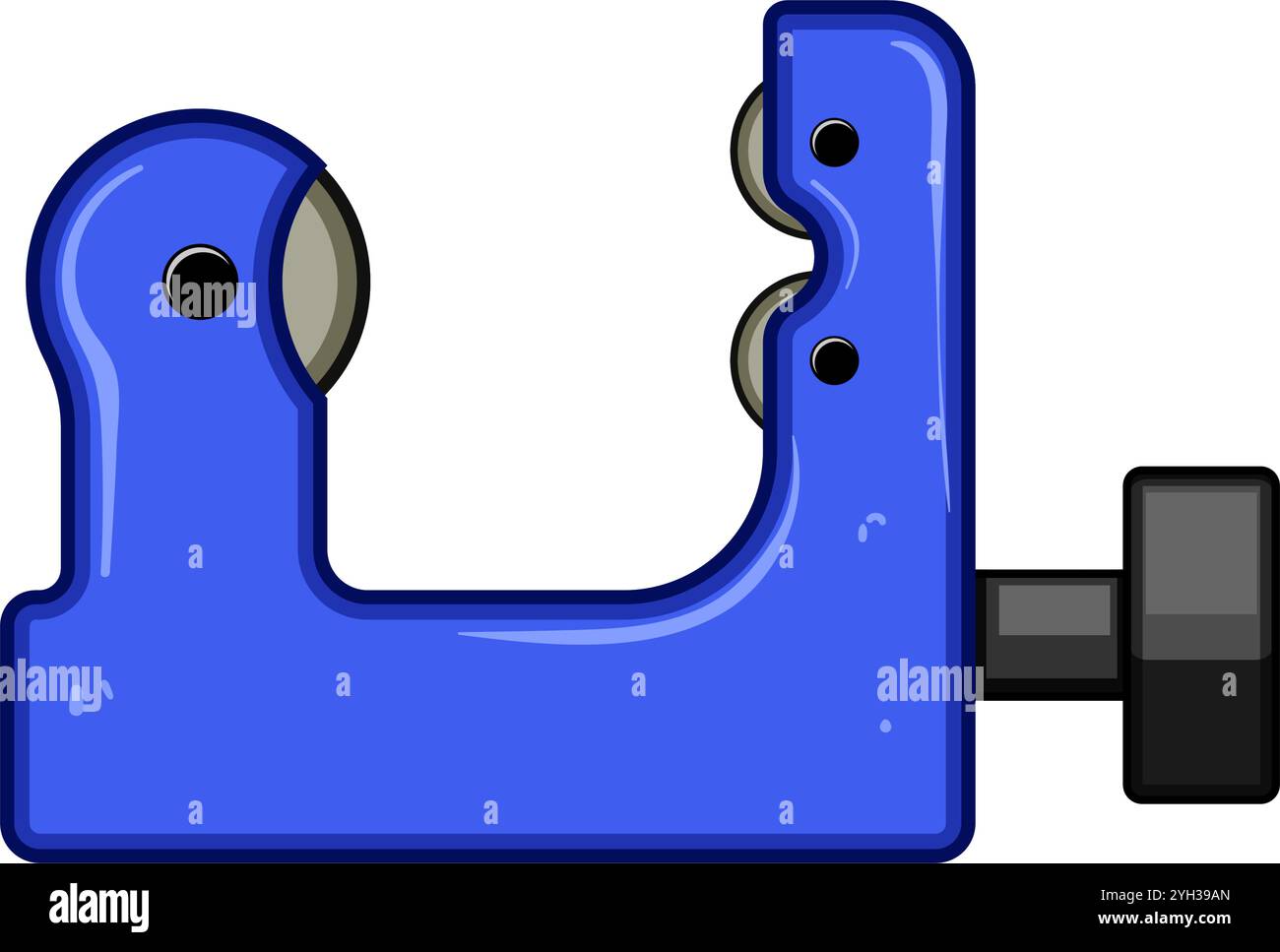 blade pipe cutter cartoon vector illustration Stock Vector Image & Art ...