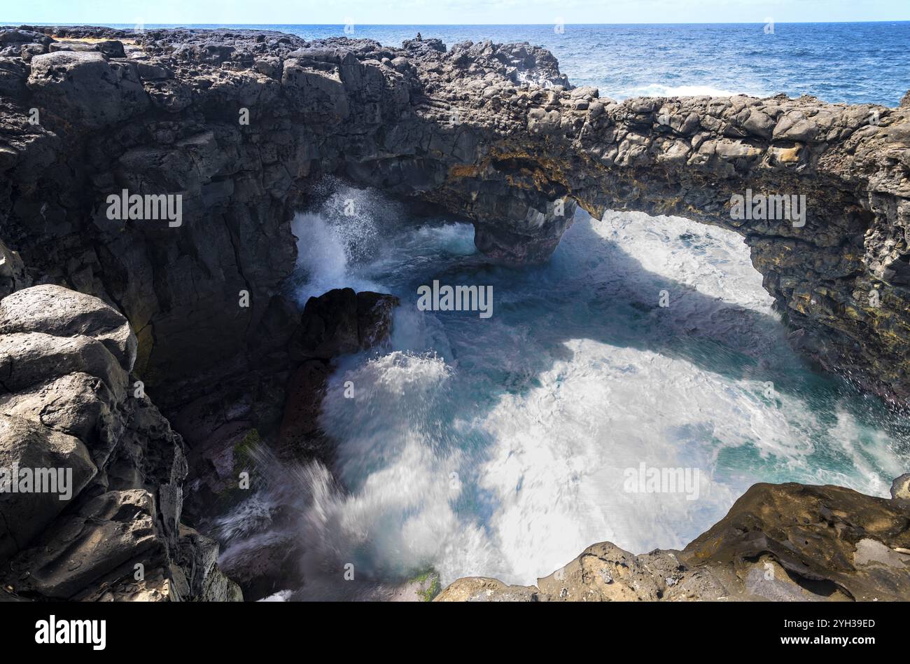 Pont Naturel, naturel Bridge, natural bridge, rock bridge, surf, south ...