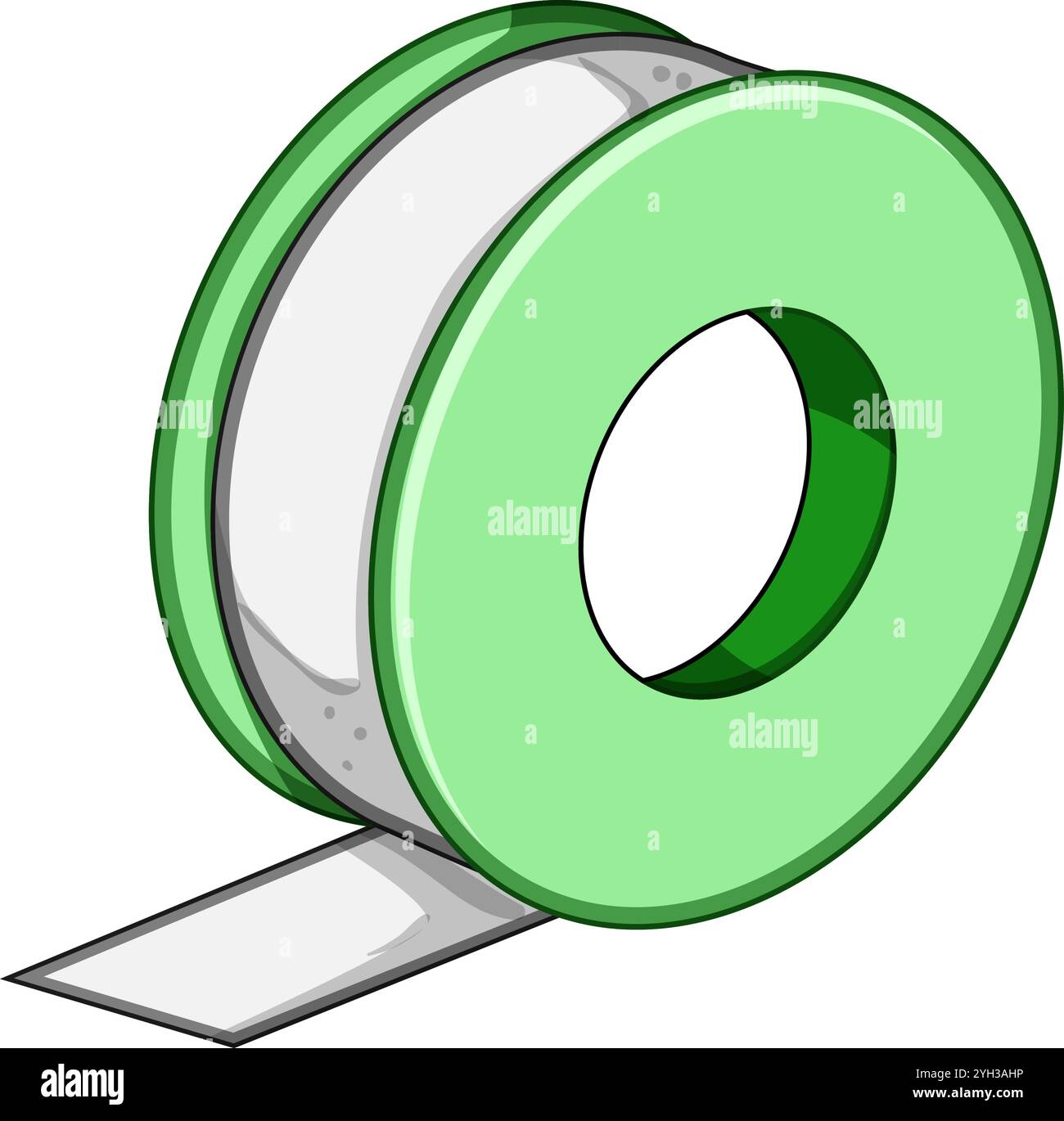 leakproof pipe seal tape cartoon. flexible ant, teflon thread ...