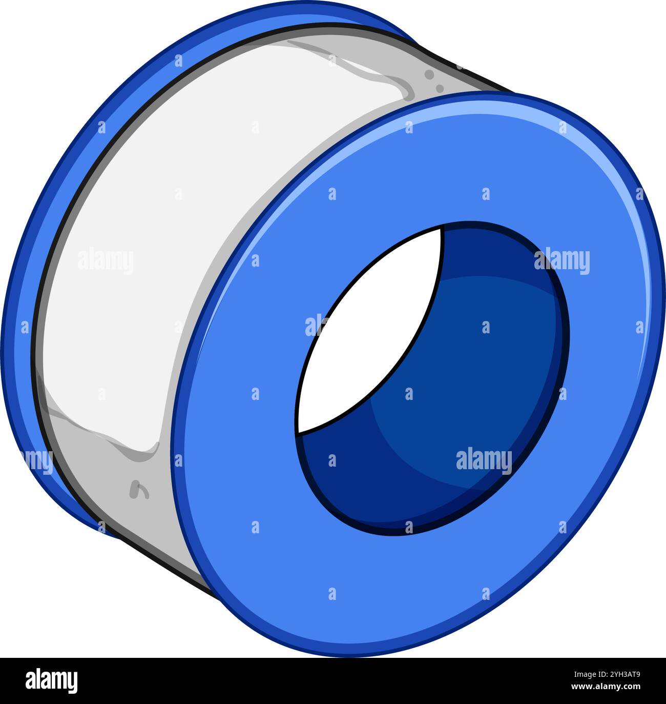 Teflon tape Stock Vector Images - Alamy