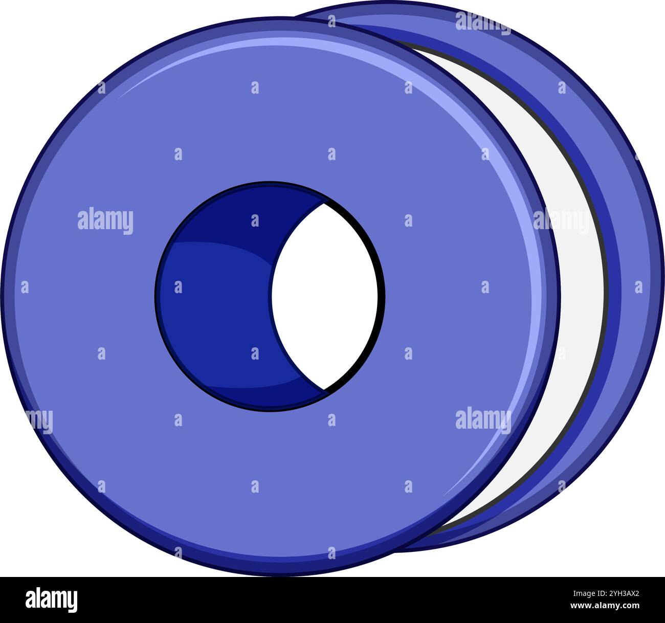 insulation pipe seal tape cartoon vector illustration Stock Vector ...