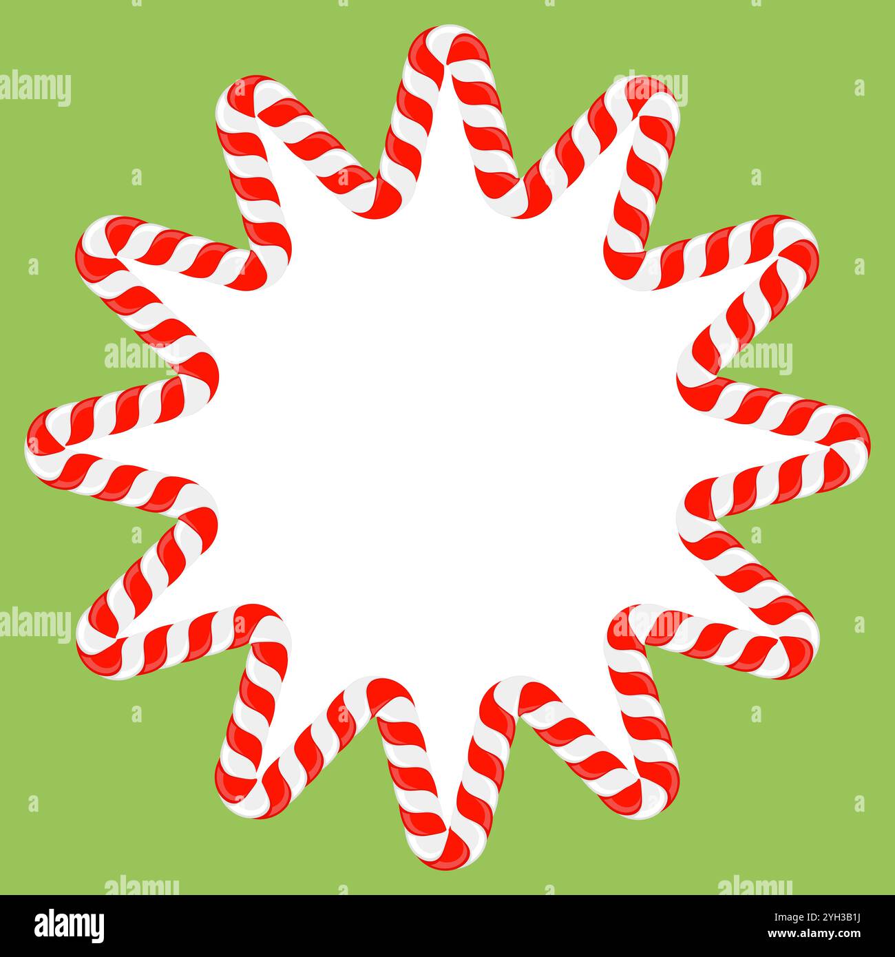 Candy cane billboard on Stock Vector Images - Alamy