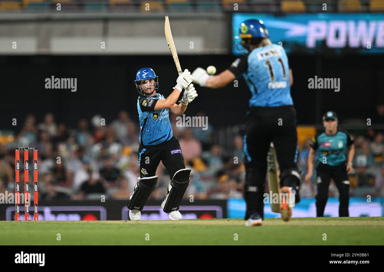 Brisbane, Australia. 09th Nov, 2024. Bridget Patterson (left) of the ...