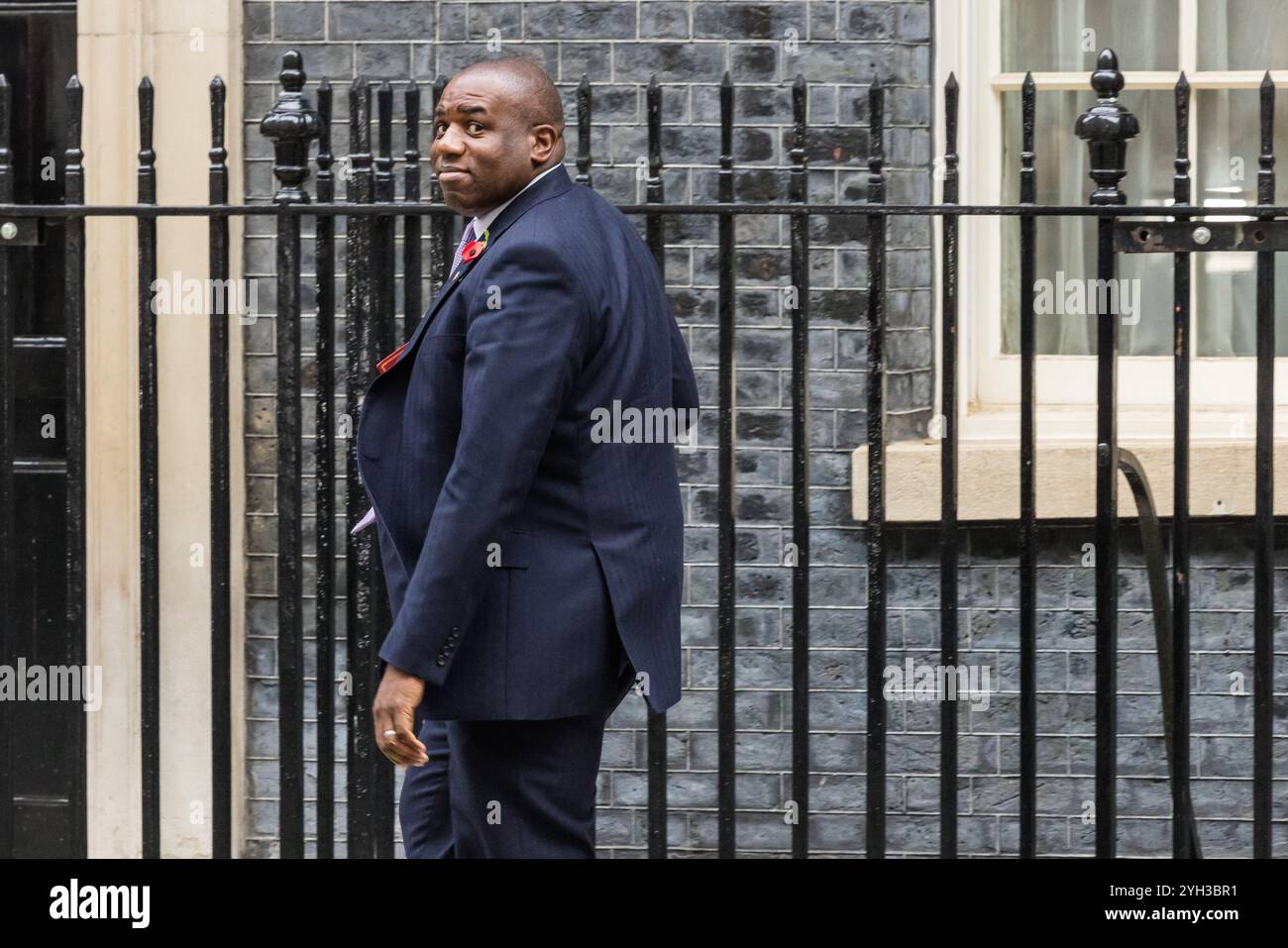 Foreign Secretary, David Lammy, attends the pre Budget cabinet Meeting ...