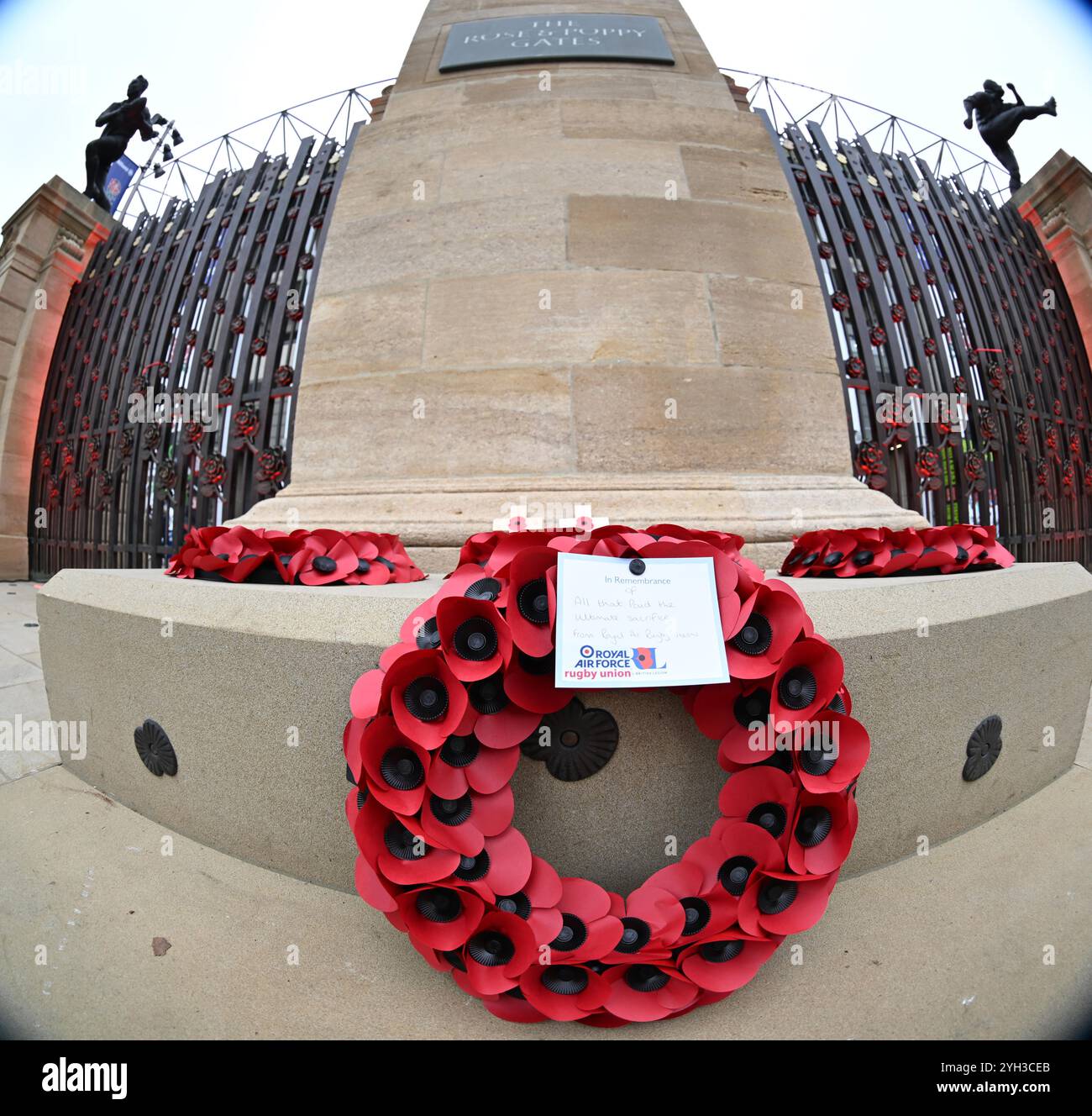 Allianz stadium rose and poppy gates hi-res stock photography and ...
