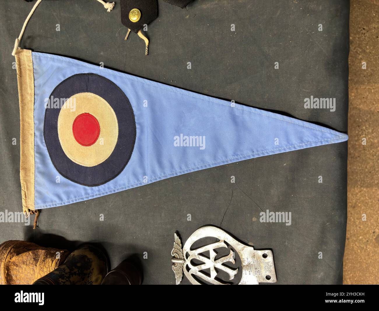 RAF Royal Air Force Air-Sea Rescue pennant flag, UK Stock Photo - Alamy