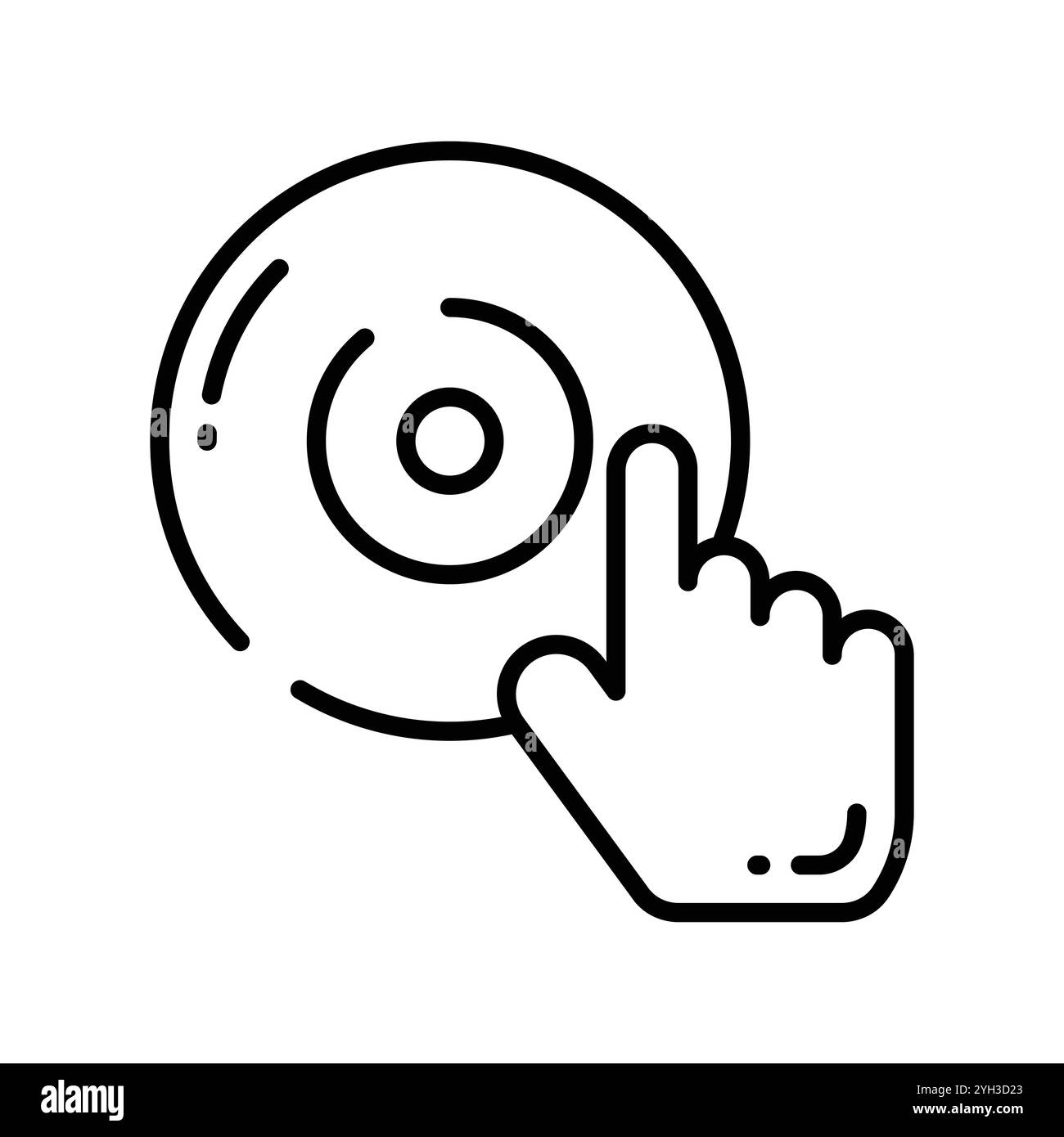 Compact disc vector design isolated on white background Stock Vector ...