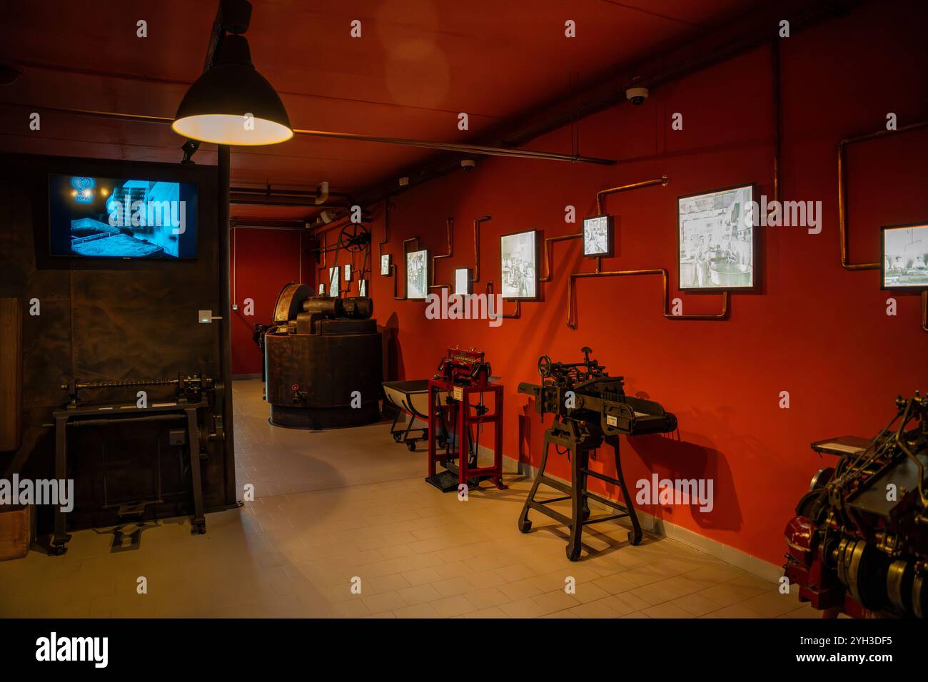 Prague, Czech republic - August 30, 2024: Interiors of Chocotopia ...