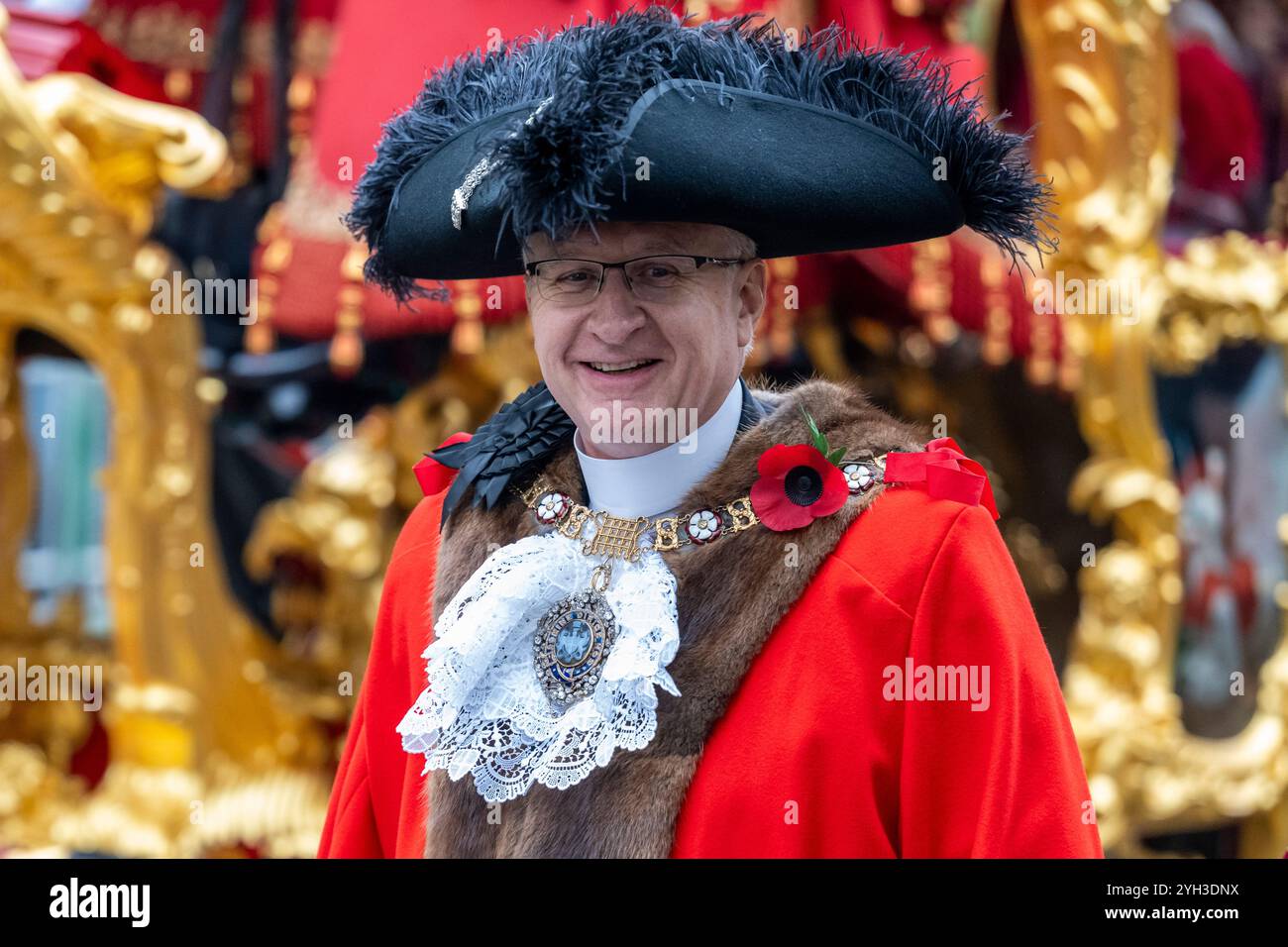 London, UK. 9 November 2024. Newly elected Alderman Alastair King DL ...