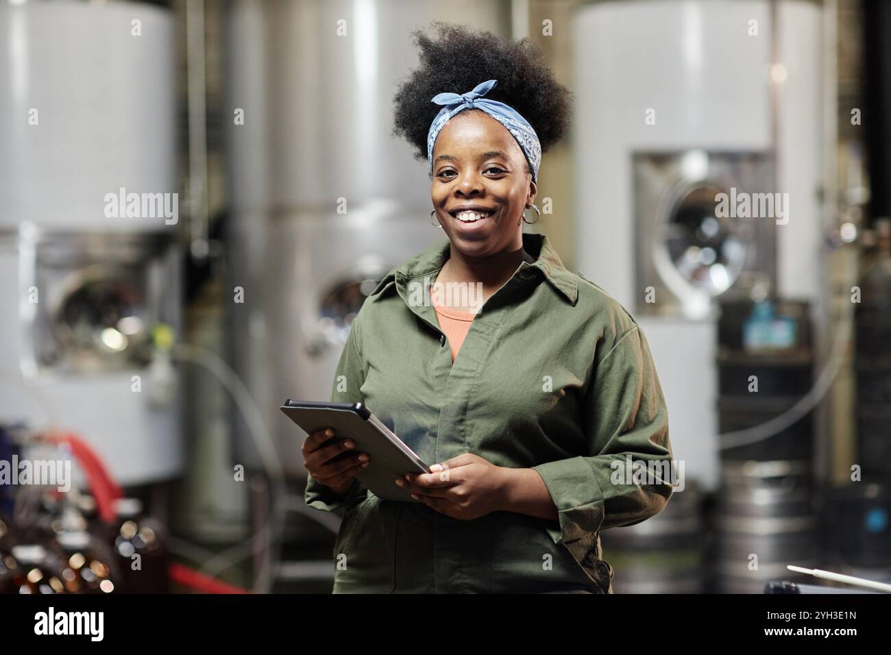 Black african female brewery quality hi-res stock photography and ...