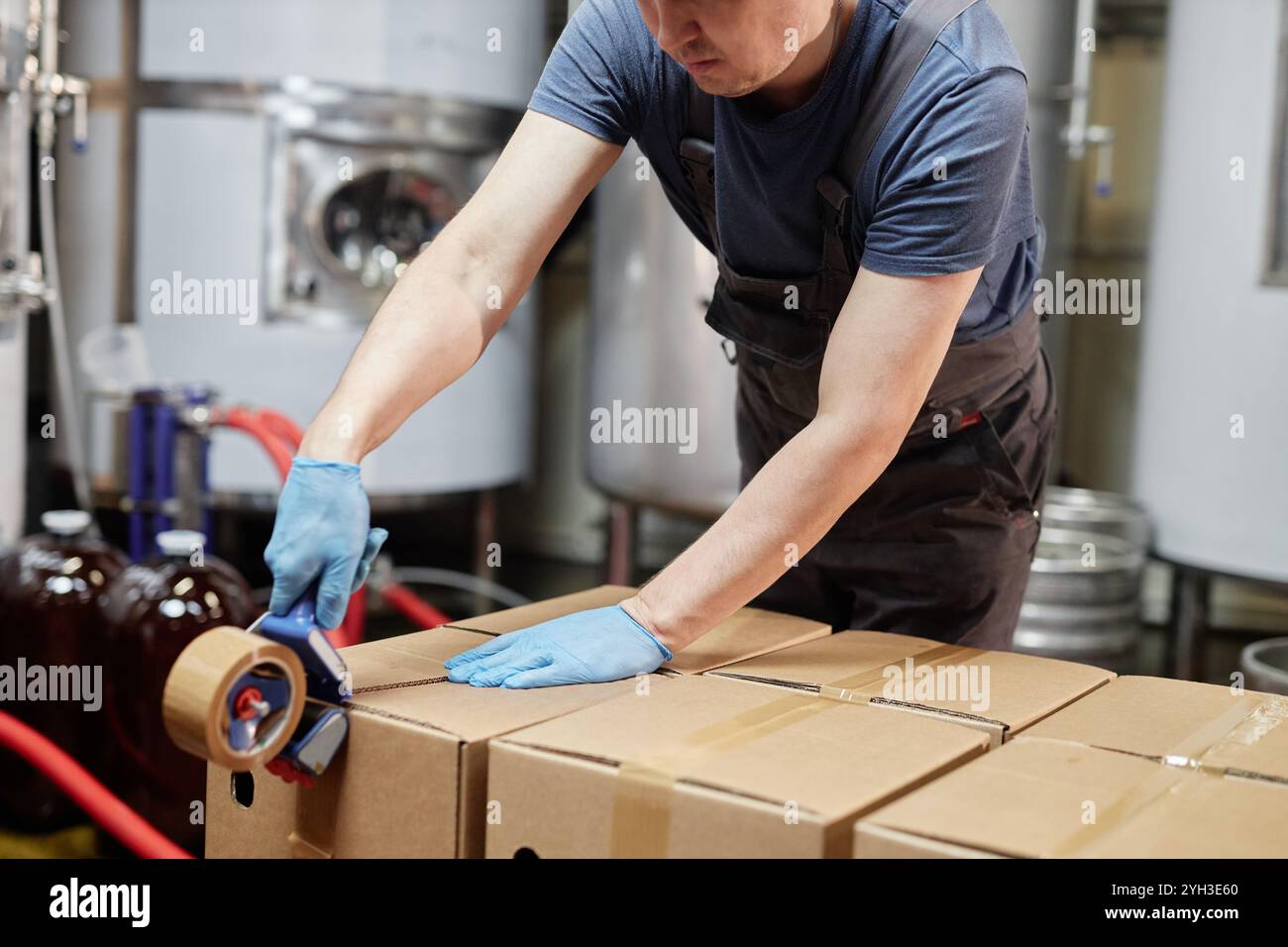 Adhesive factory hi-res stock photography and images - Alamy