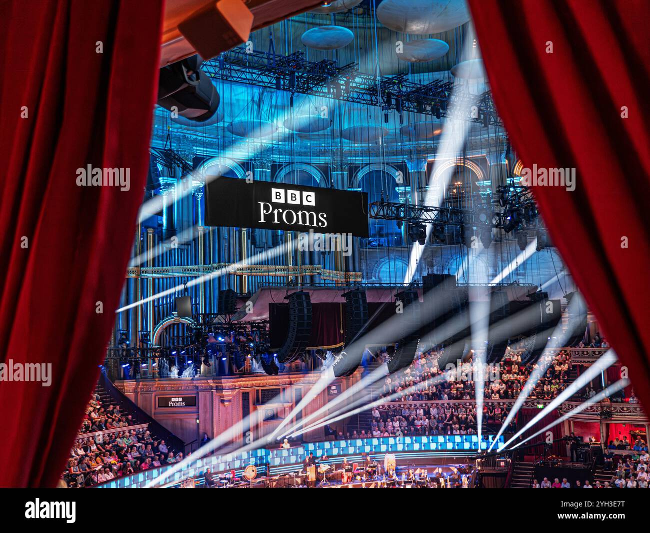 PROMS at The Royal Albert Hall Audience BBC Proms performance interior ...