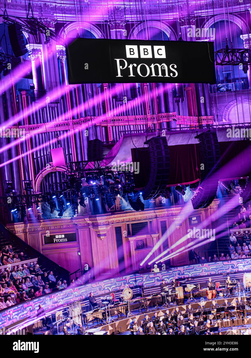 PROMS at The Royal Albert Hall Audience BBC Proms performance interior ...