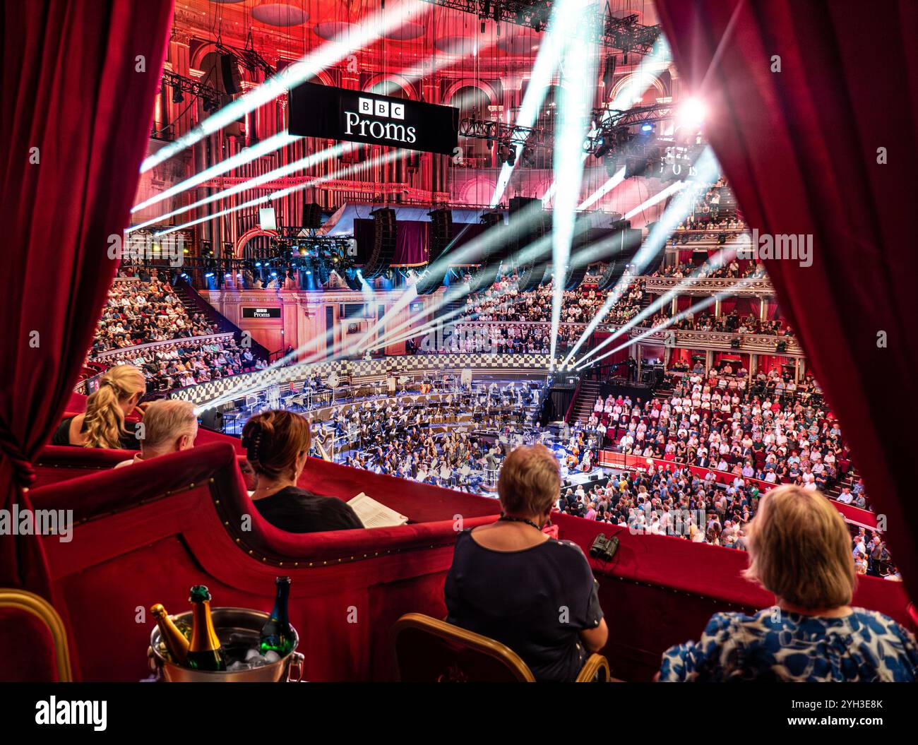 PROMS at The Royal Albert Hall Audience BBC Proms performance interior ...