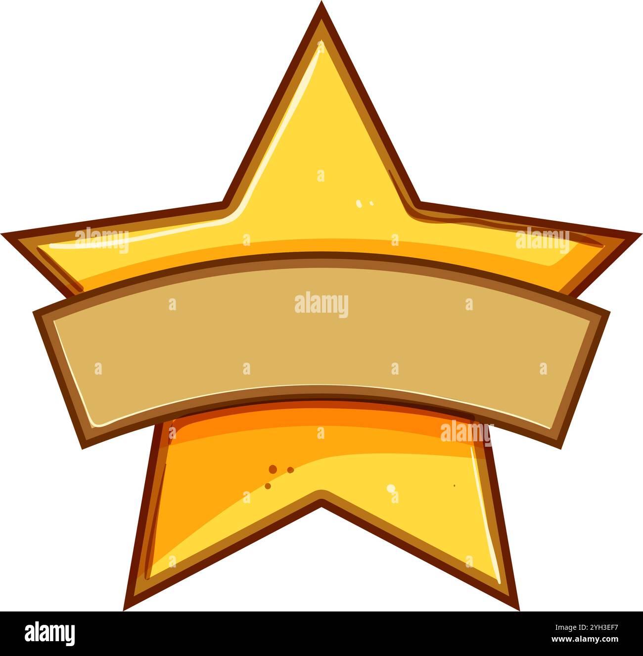 pin star badge cartoon vector illustration Stock Vector Image & Art - Alamy