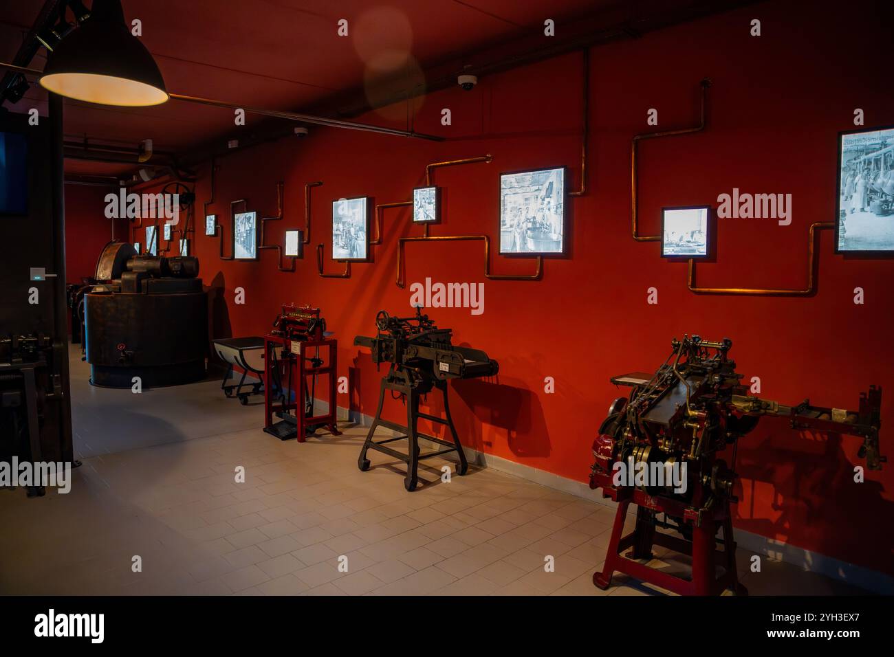 Prague, Czech republic - August 30, 2024: Interiors of Chocotopia ...