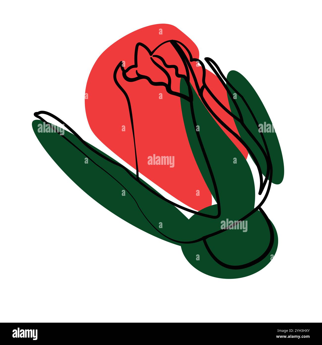 Rose model Stock Vector Images - Alamy