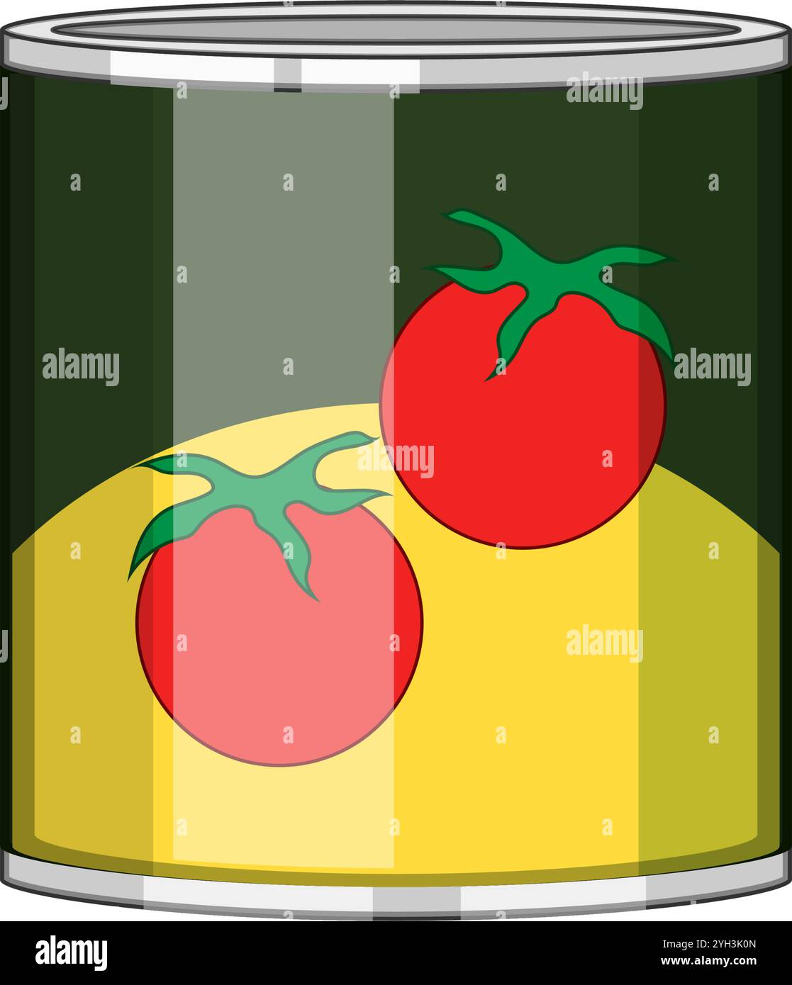 beverage tin can cartoon vector illustration Stock Vector Image & Art ...