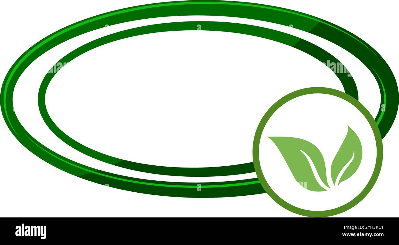 free vegan product label cartoon vector illustration Stock Vector Image ...