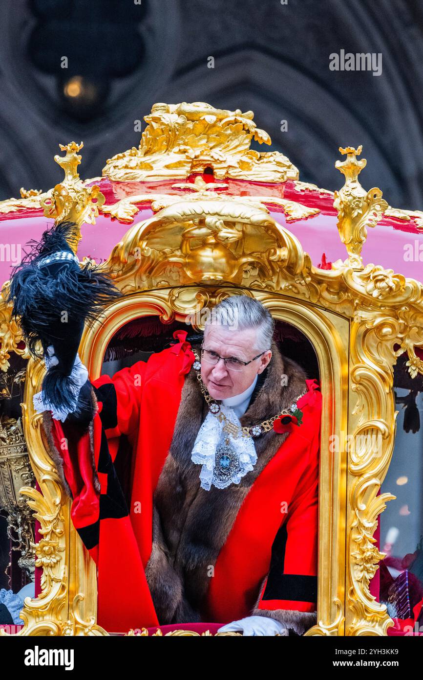 London, UK. 9 Nov 2024. The Lord Mayor’s Show 2024 introduces the 696th ...