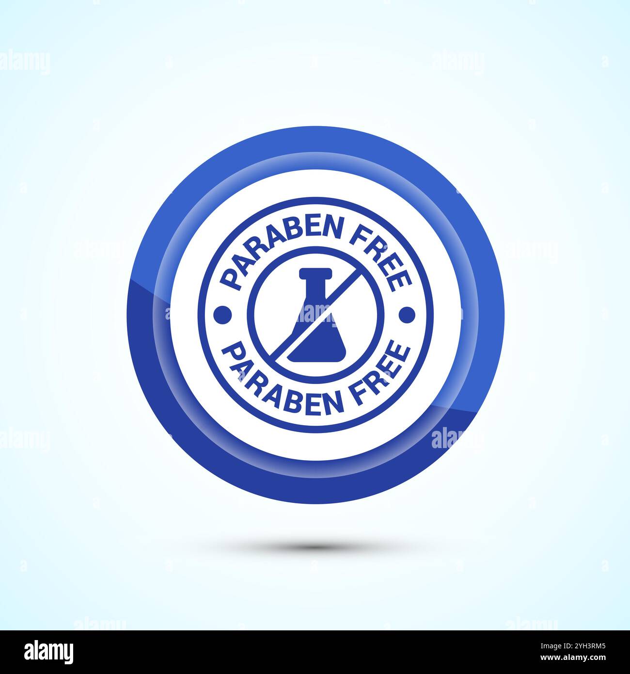 Paraben free seal hi-res stock photography and images - Alamy