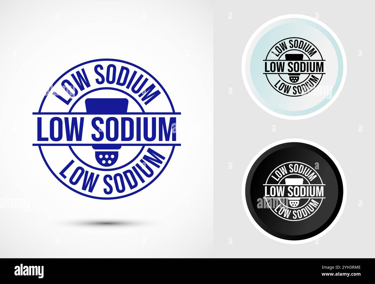 Low sodium salt Stock Vector Images - Alamy