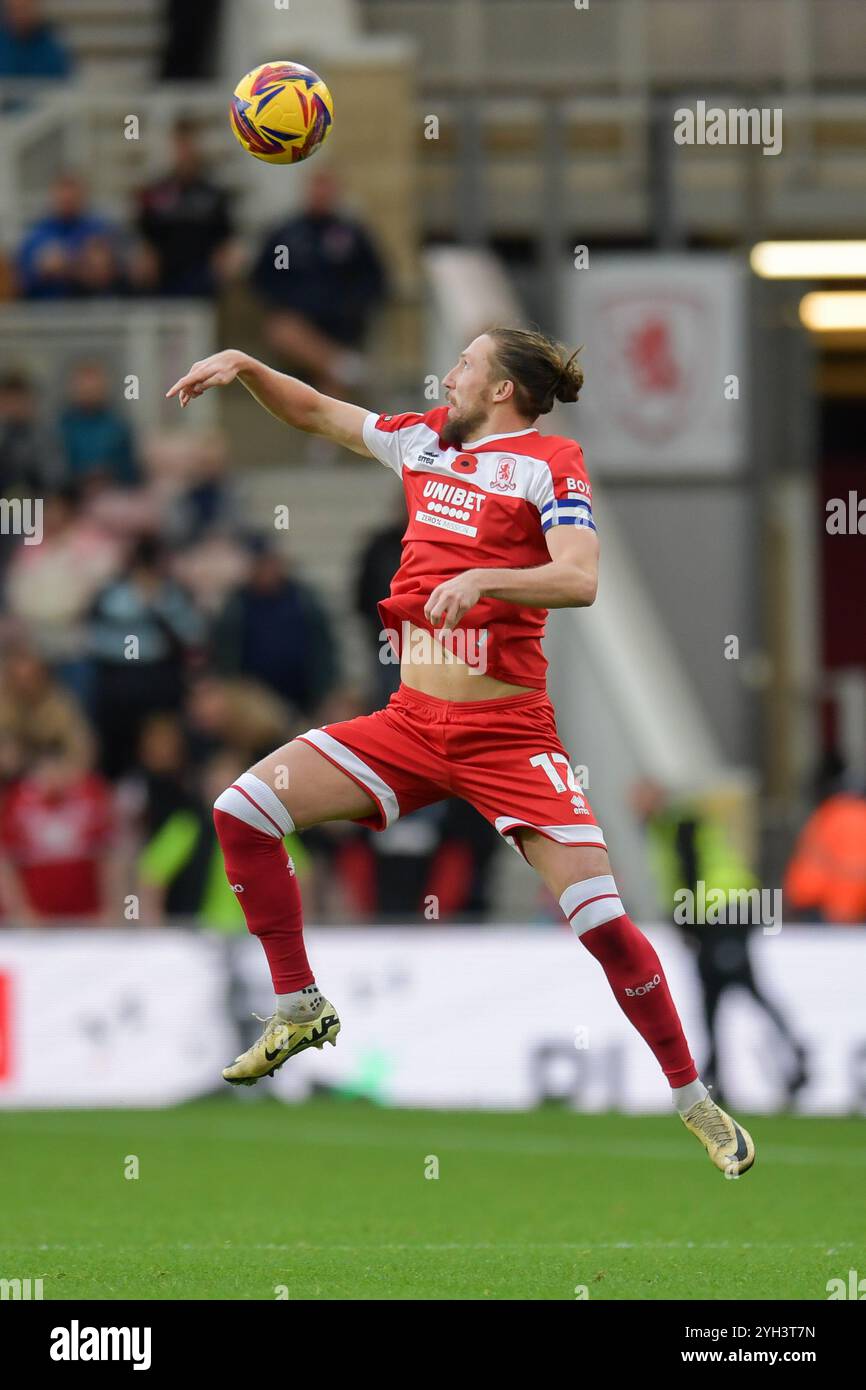 Middlesbrough's Luke Ayling during the Sky Bet Championship match ...