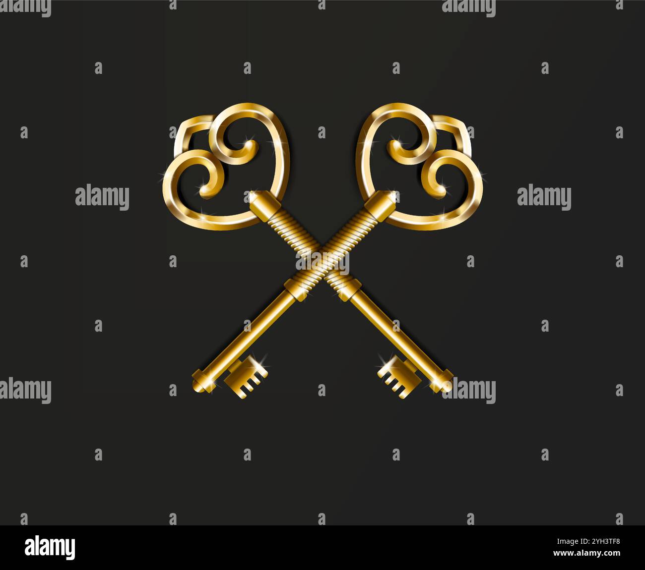 Vintage medieval keys hi-res stock photography and images - Alamy