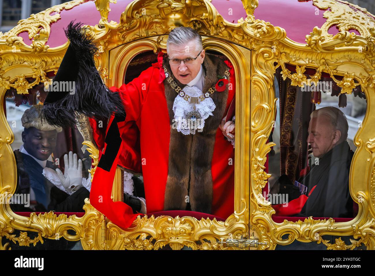 London, UK. 09th Nov, 2024. The 696th Lord Mayor of London, Alderman ...