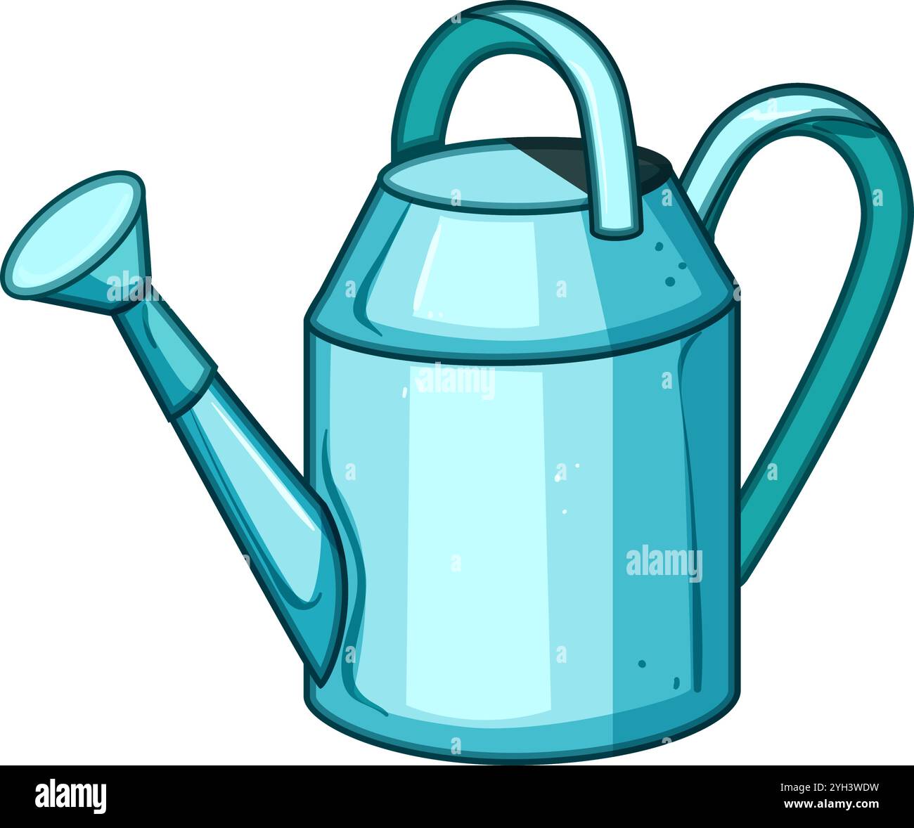 Vintage Watering Can Clip Art Floral Vintage Watering Can Watercolor