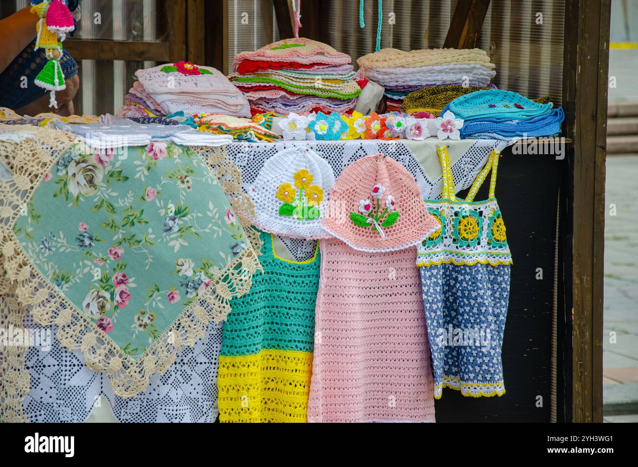 Crocheted items hi-res stock photography and images - Alamy