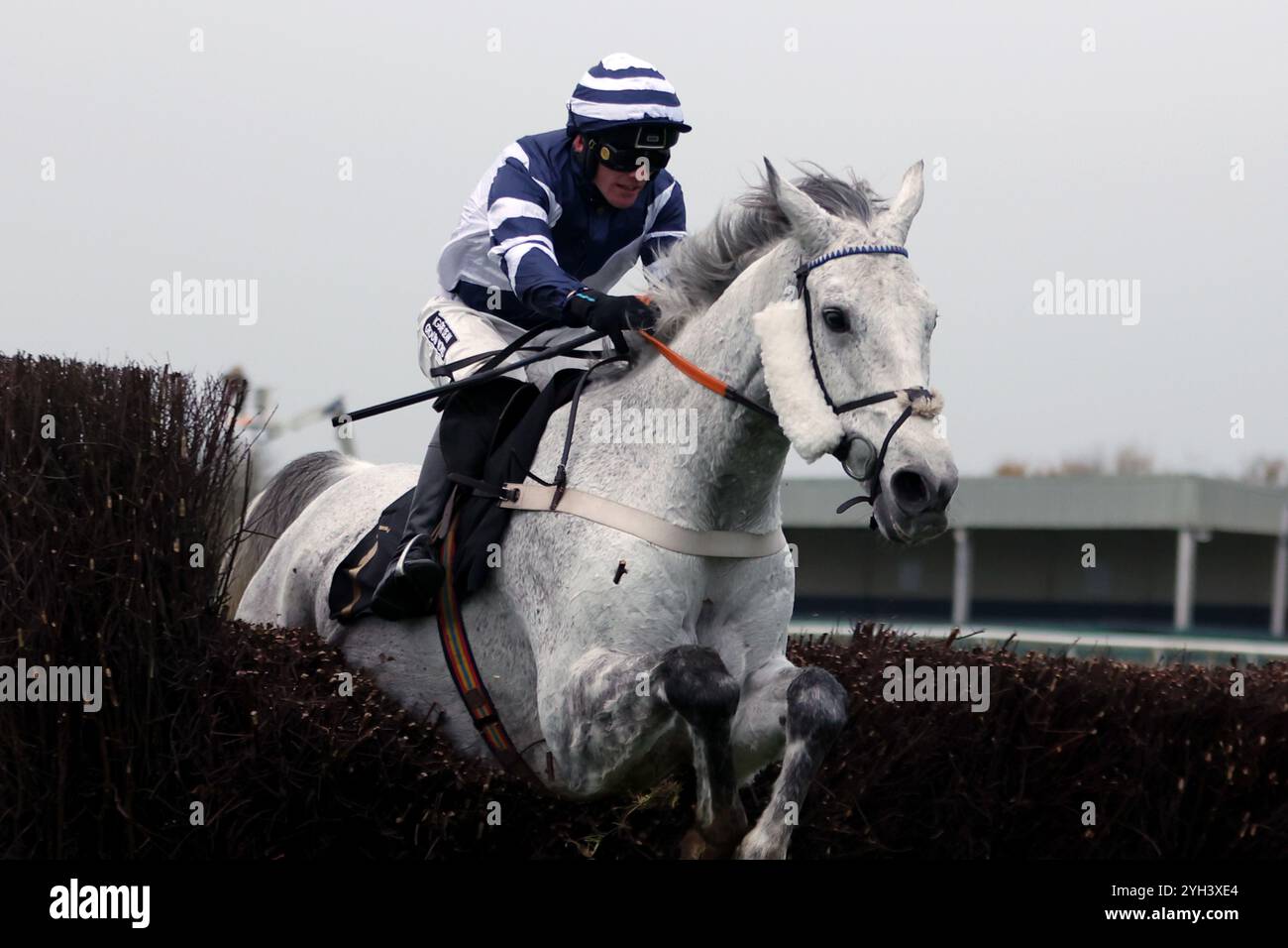 Al Dancer ridden by Callum Pritchard on their way to winning 63rd Badger Beer Handicap Chase ...